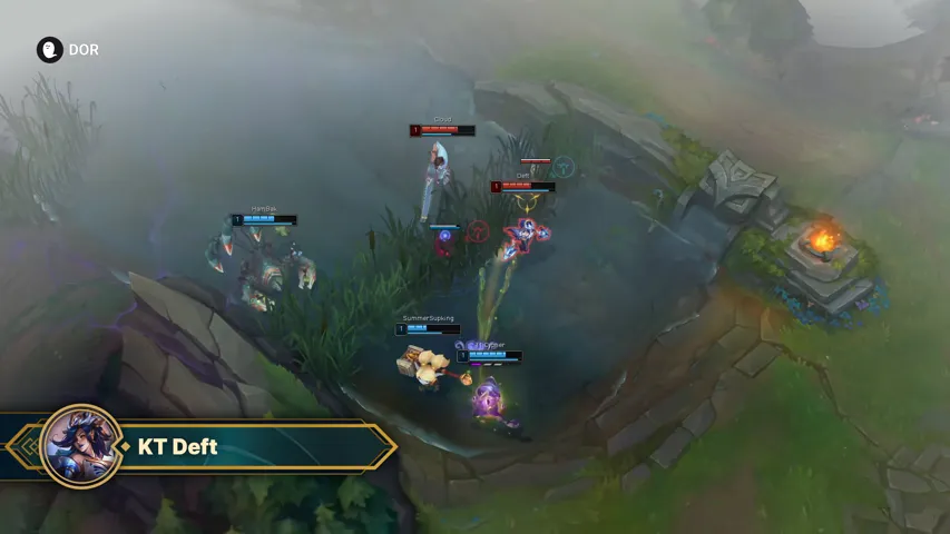 KT Deft on DOR - KT Deft 데프트 미스 포츈 솔로랭크 하이라이트 (2024-09-12) #Deft #데프트 ...